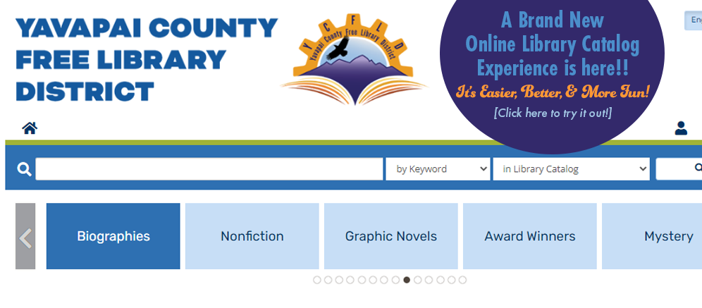 Front Page | Yavapai County Free Library District